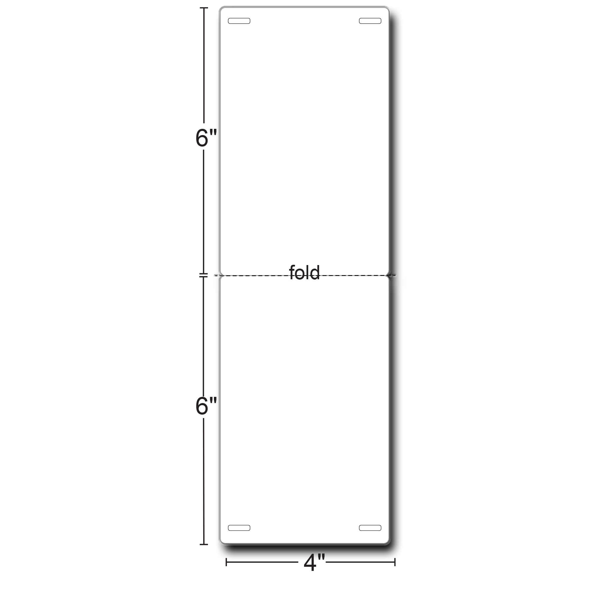 SuperBadge Blank 4x6 | Velocity Labels